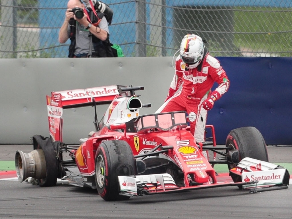 Pirelli: Vettel tyre failure caused by debris