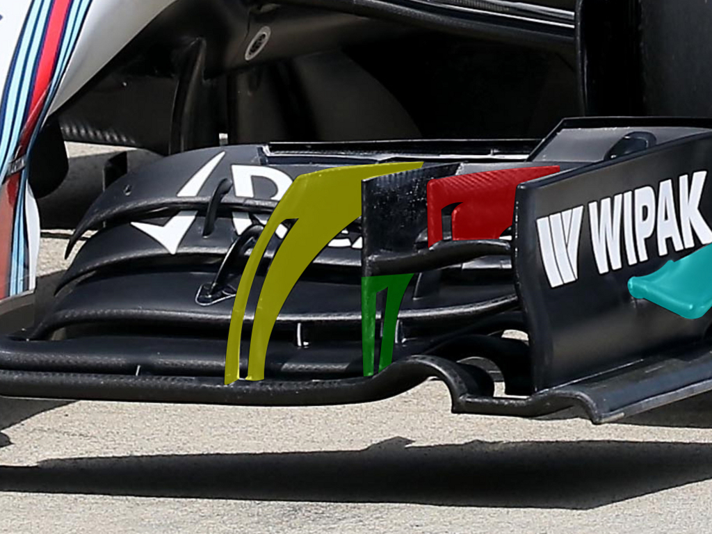 Tech Corner: Williams FW38 new front wing - Austria