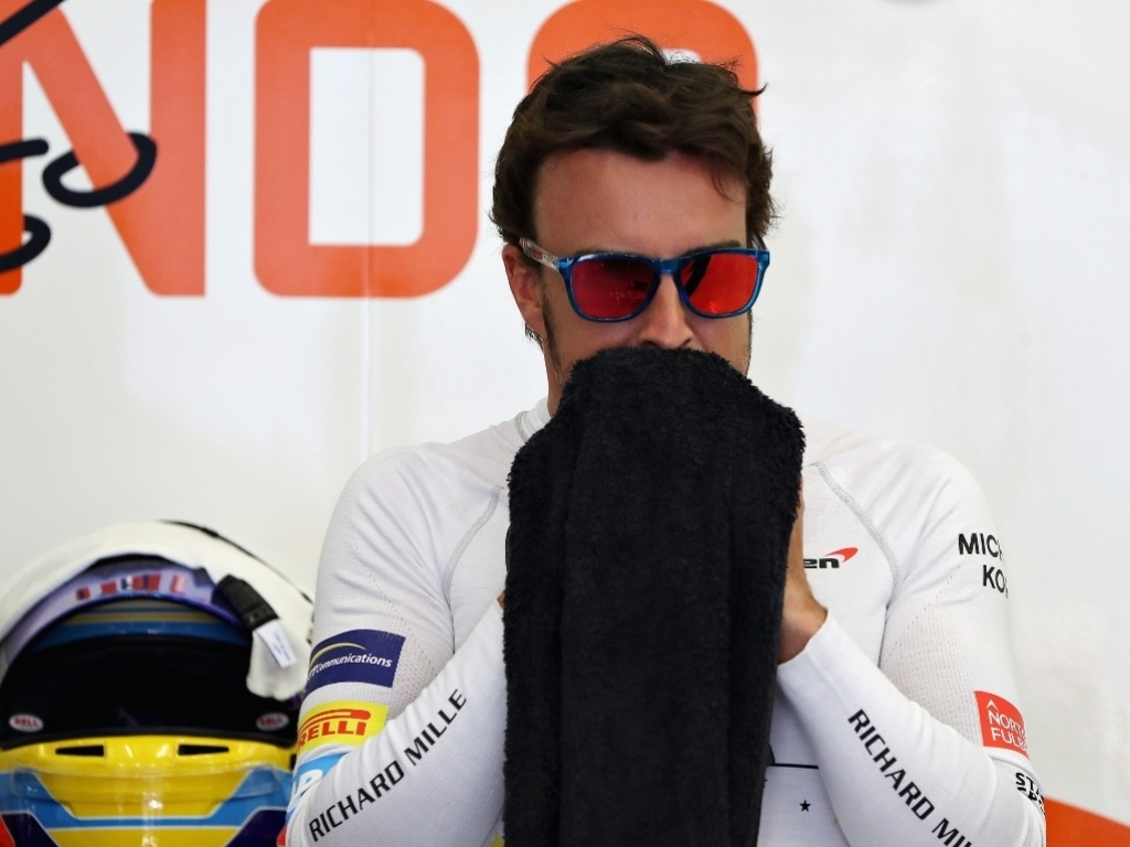 Alonso on engine failure: That's the way it is | PlanetF1 : PlanetF1