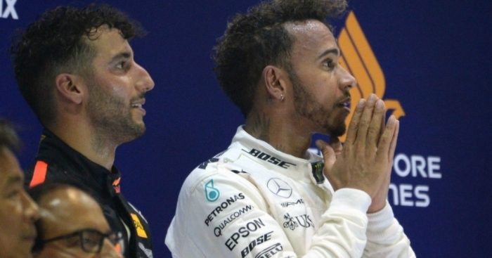 Hamilton feeling 'blessed' after 'fortunate' win | PlanetF1 : PlanetF1