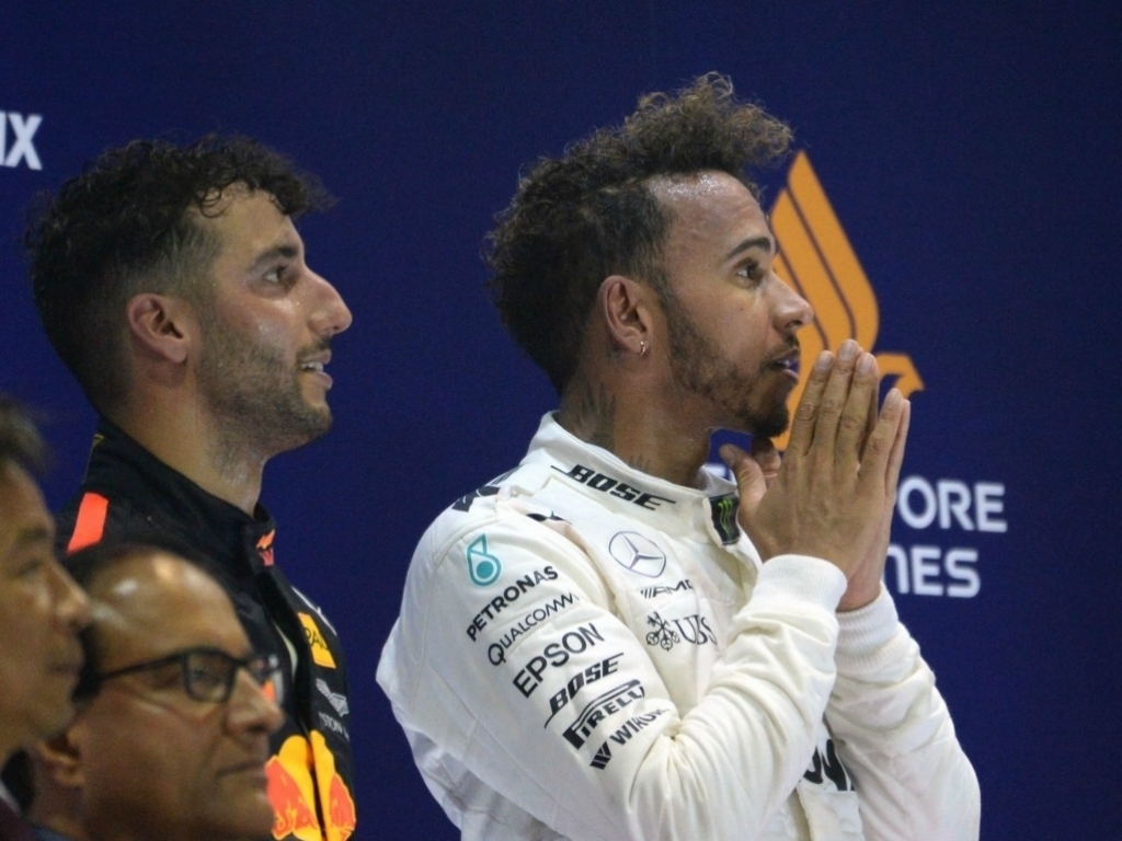 Hamilton feeling 'blessed' after 'fortunate' win | PlanetF1 : PlanetF1