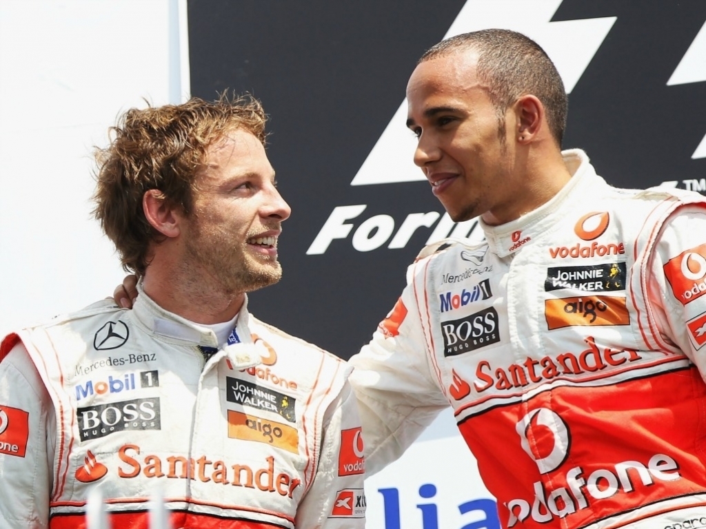 Button: Hamilton was 'a bit weird'