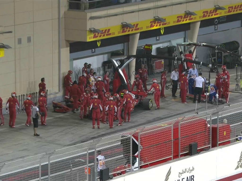Ferrari mechanic accident overshadows Vettel win