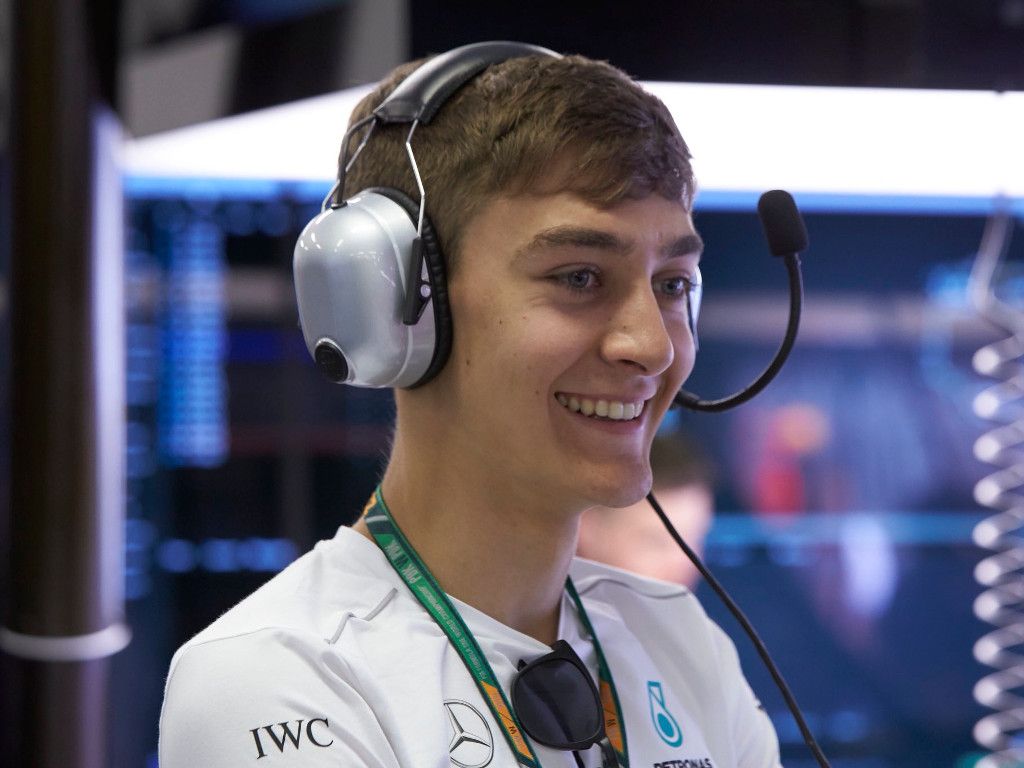 George Russell sets the pace with new lap record | PlanetF1 : PlanetF1