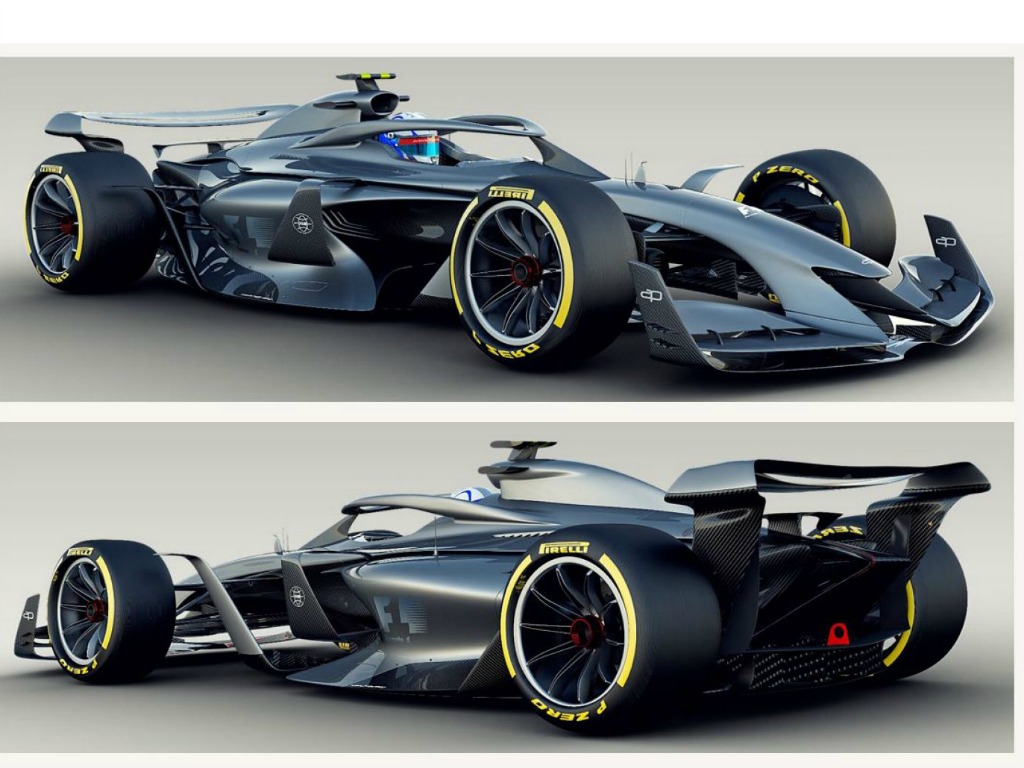 Formula 1 unveils three concept 2021 cars