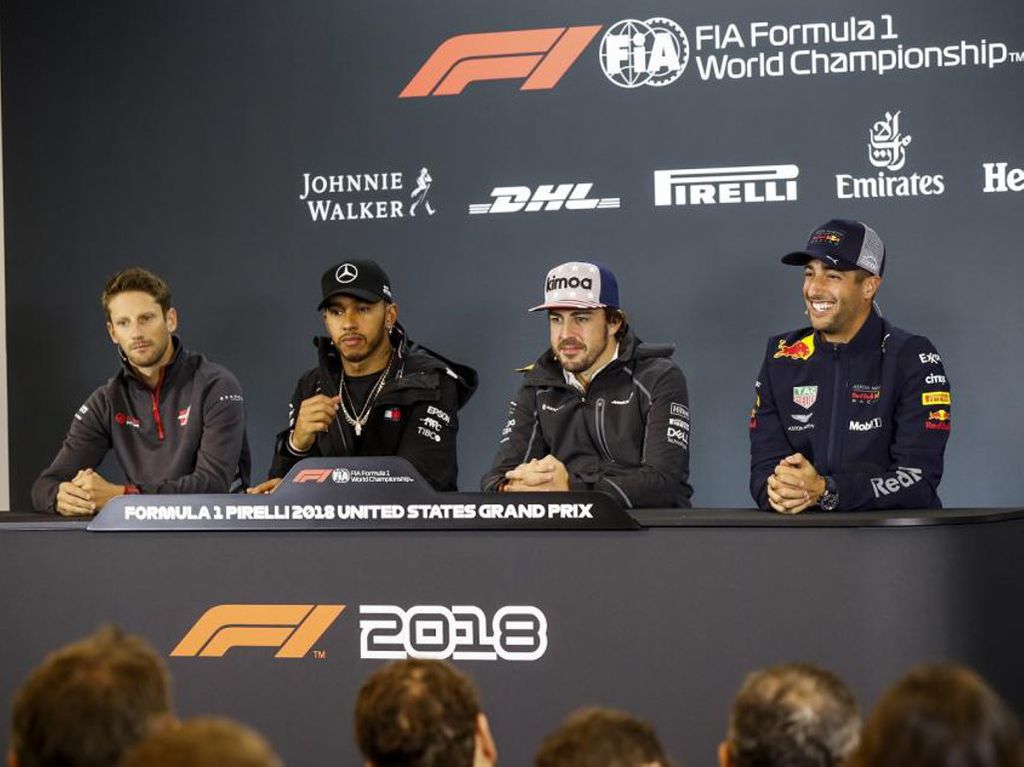 Drivers press conference Austin | PlanetF1 : PlanetF1