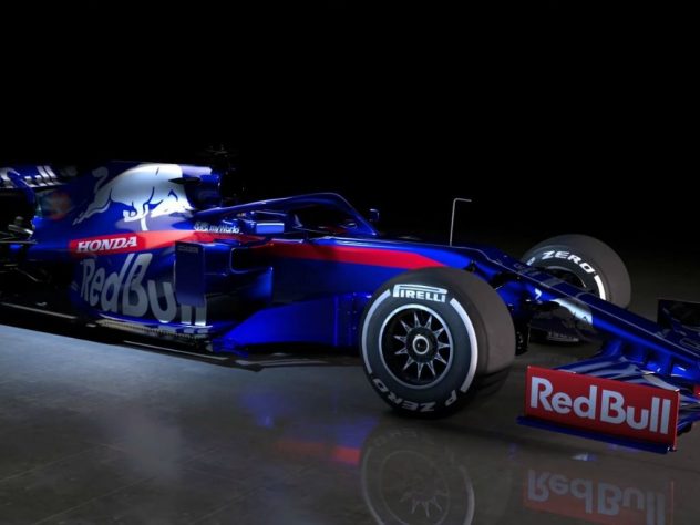 More shots of the Toro Rosso STR14 revealed