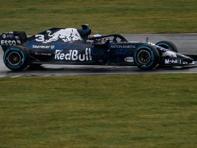 More on-track shots of the new RB15...for now