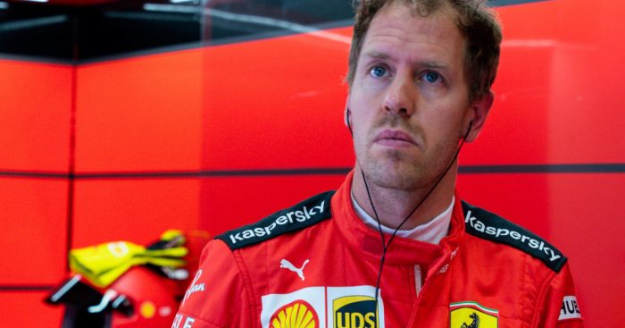 Did Ferrari remove Vettel's name from his jacket? | PlanetF1 : PlanetF1