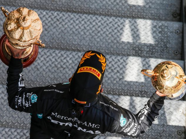 Lewis Hamilton: I've never won on three wheels | PlanetF1