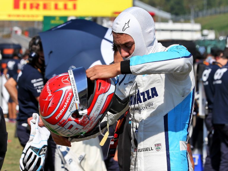 George Russell: Charles Leclerc lucked into red flag | PlanetF1