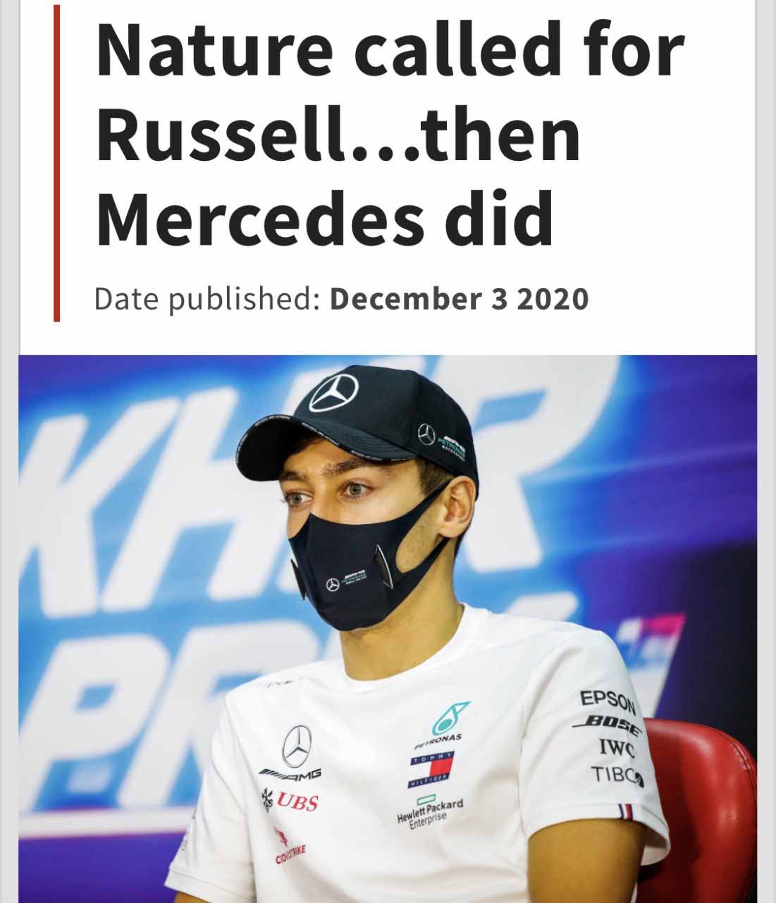 Pit Chat: The Netflix curse strikes George Russell