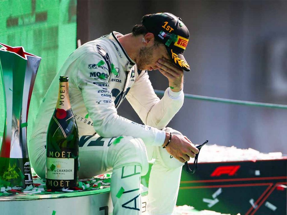 Pierre Gasly's Brazil 2019 podium car up for sale | PlanetF1