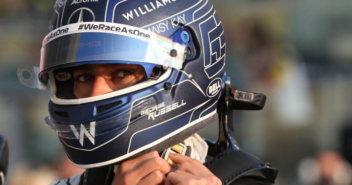 George Russell completes 137 laps for Mercedes in tyre test | PlanetF1 ...