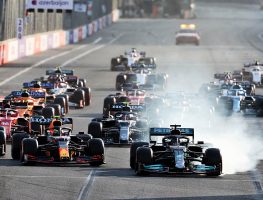 Lewis Hamilton had 'no idea' he touched brake switch at Baku restart ...