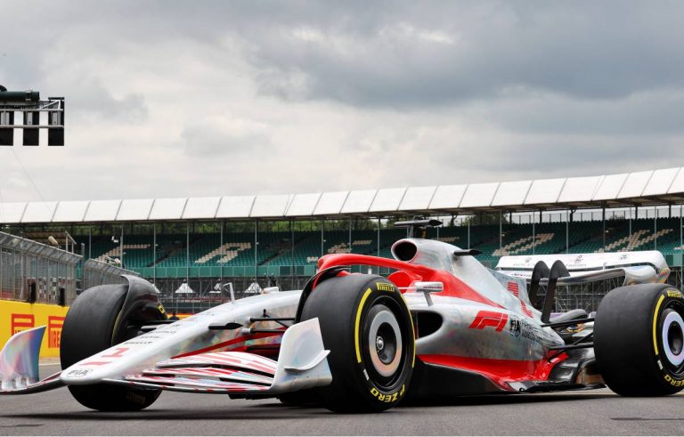 Prototype 2022 Formula 1 concept comes without DRS, for now | PlanetF1