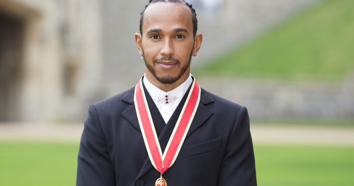 Arise, Sir Lewis! Formula 1's Lewis Hamilton is officially knighted ...