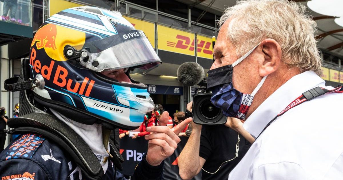Red Bull want junior driver Juri Vips to prove he is ‘Formula 1 worthy ...