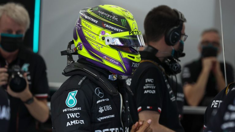 Lewis Hamilton reveals his input in new number 44 design on Mercedes ...