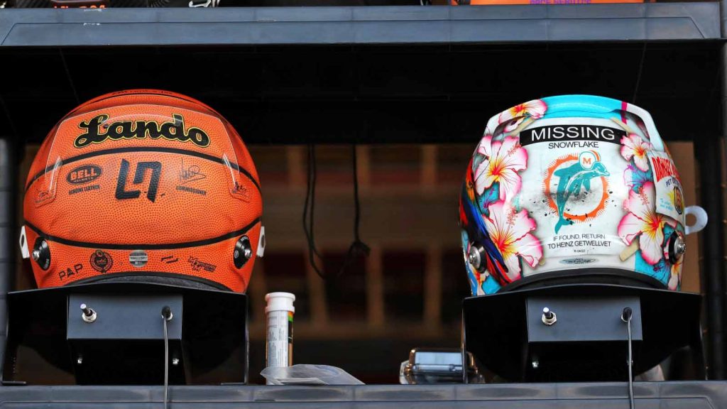 Ten of the best driver helmet designs in the F1 2022 season