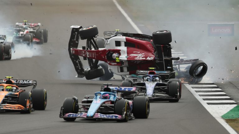 Zhou Guanyu’s Silverstone crash to prompt stricter roll-hoop tests in F1