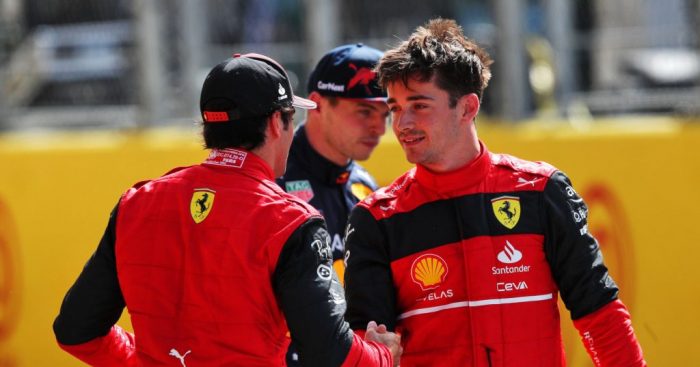 Charles Leclerc and Carlos Sainz vow to "work together" to beat Max ...