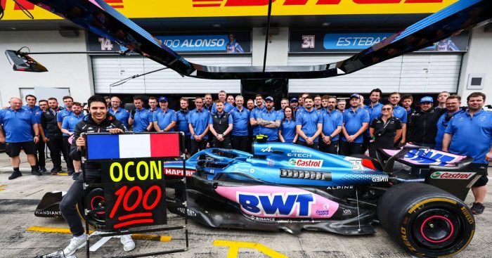 Esteban Ocon says his fifth-place finish on landmark Formula 1 start ...