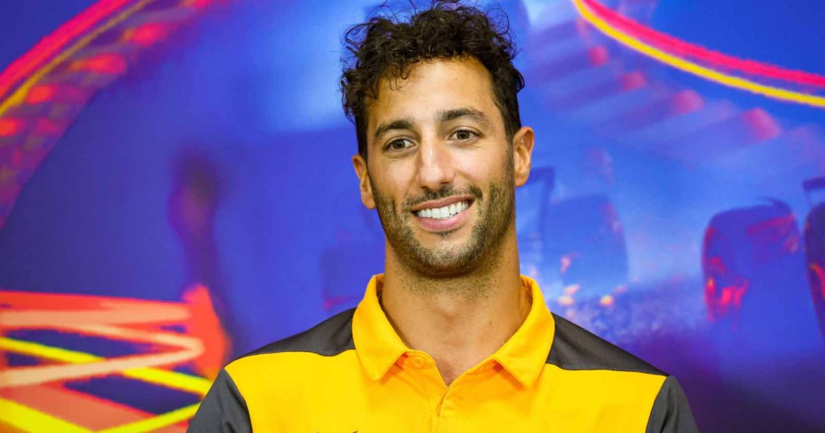 Daniel Ricciardo pleased to return to his "happy place" behind the ...