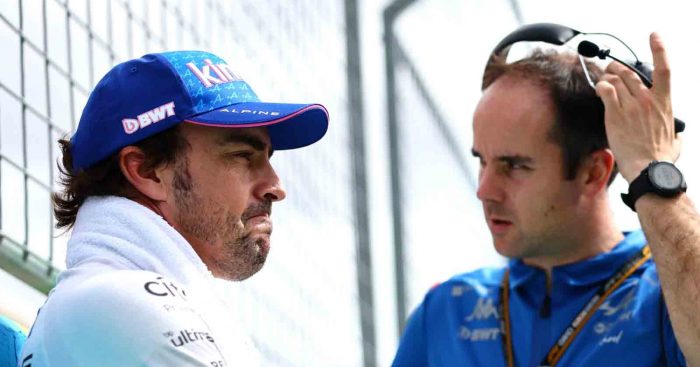 Alpine confident of fix after cylinder blew in Fernando Alonso’s A522 ...