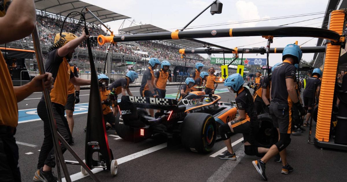 McLaren set a blistering new 2022 pit-stop record at the Mexico City ...