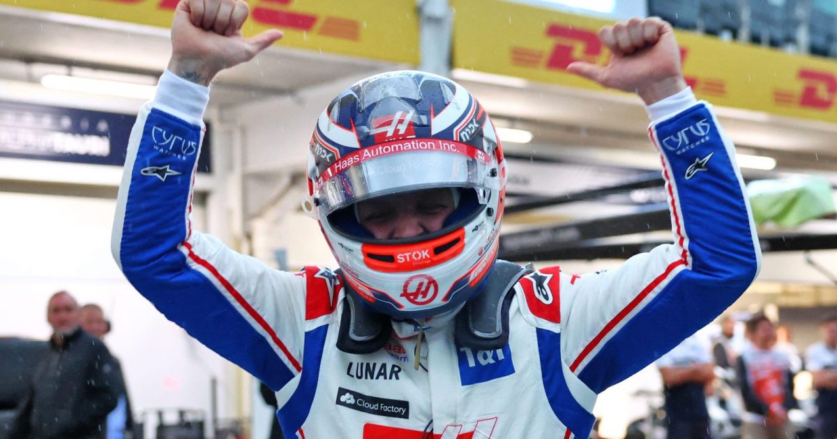 Kevin Magnussen reacts to shock pole position: "You're f***ing kidding ...