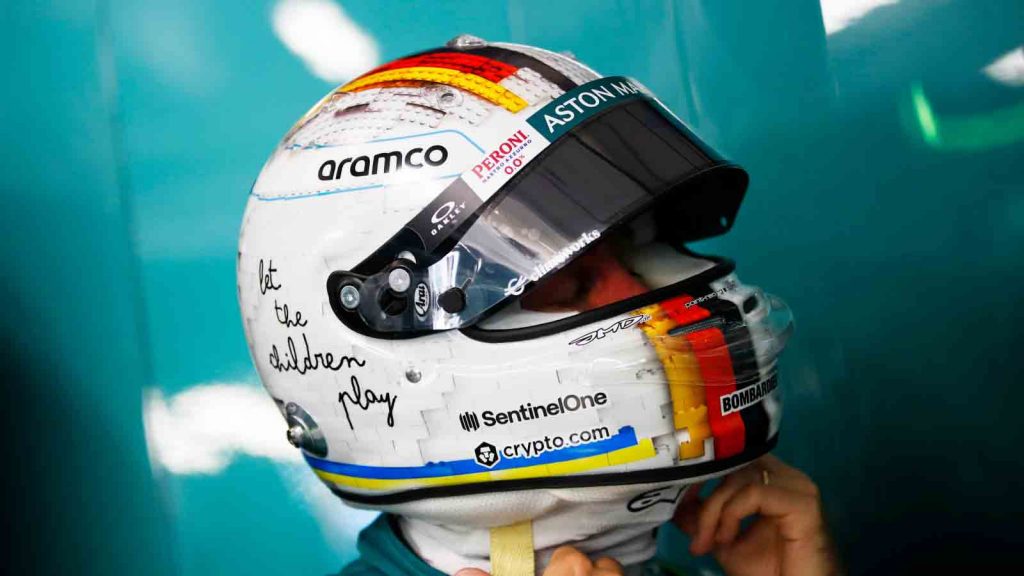 Ten of the best driver helmet designs in the F1 2022 season