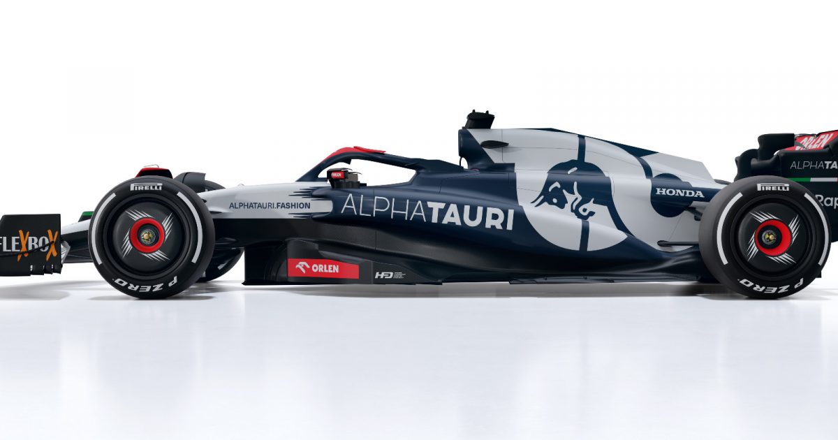 Check out all the angles of the new AlphaTauri AT04 livery : PlanetF1