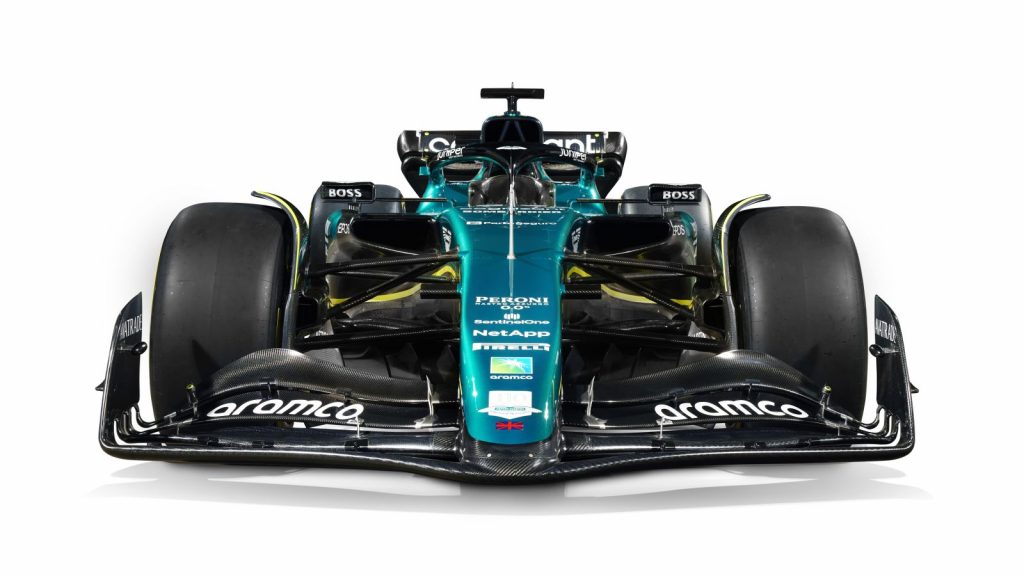 Check out all the angles of the new and bold Aston Martin AMR23