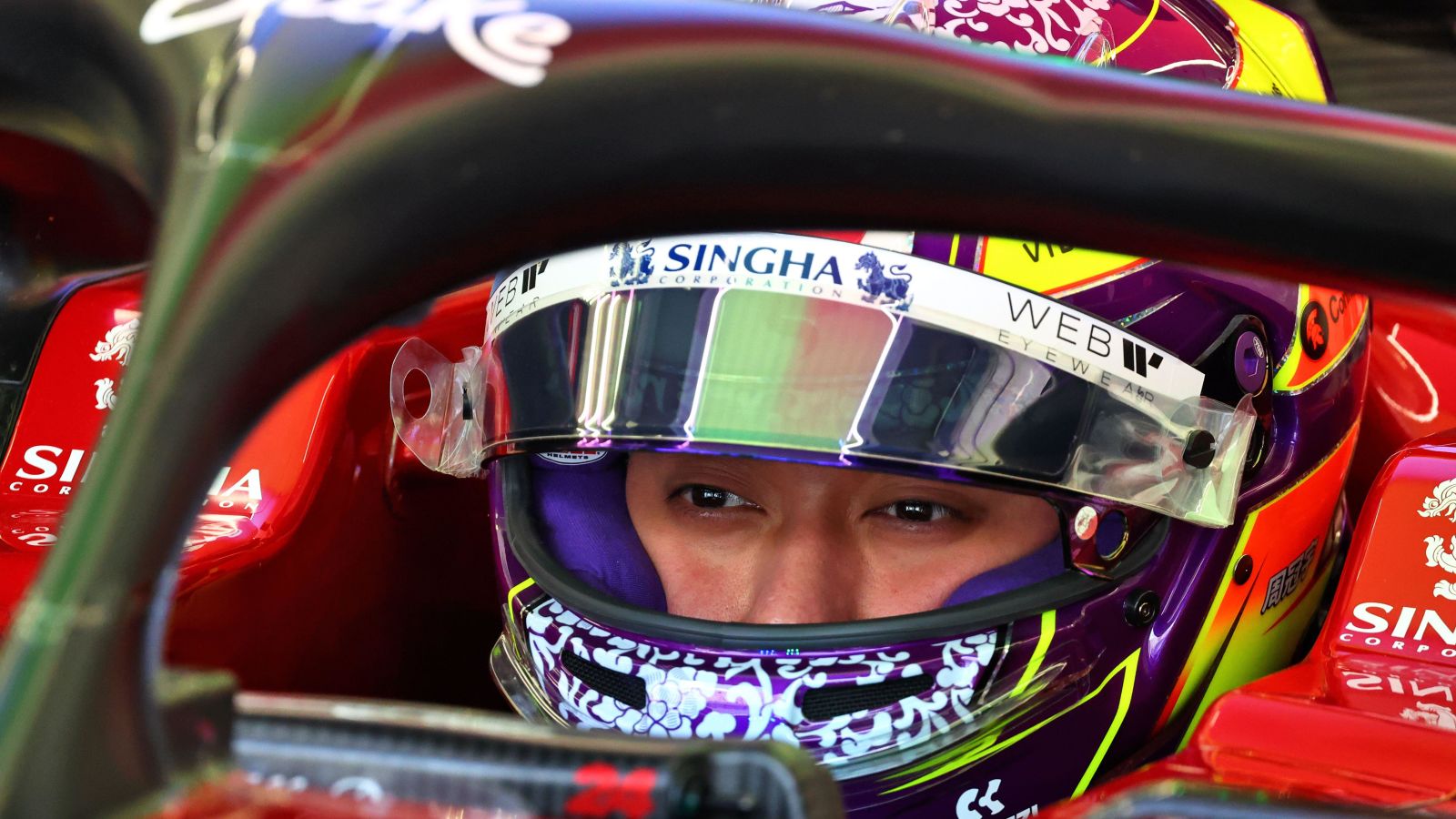Bahrain test Day Two report: Zhou Guanyu P1, Mercedes trigger red flag ...
