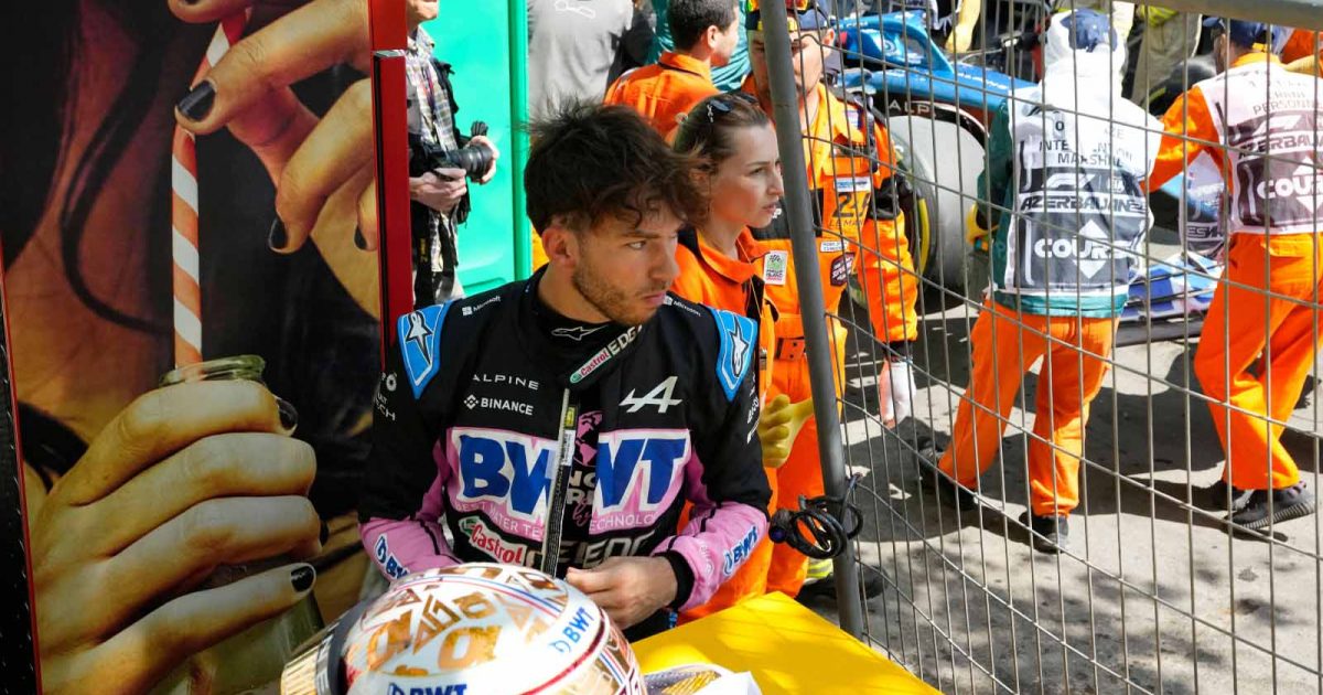 Nightmare for Alpine as repair work in vain following Pierre Gasly Q1 ...