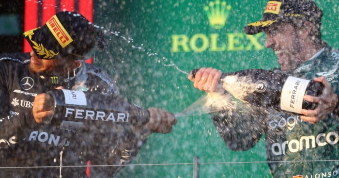 Fernando Alonso describes his relationship with 'lucky' F1 rival Lewis ...