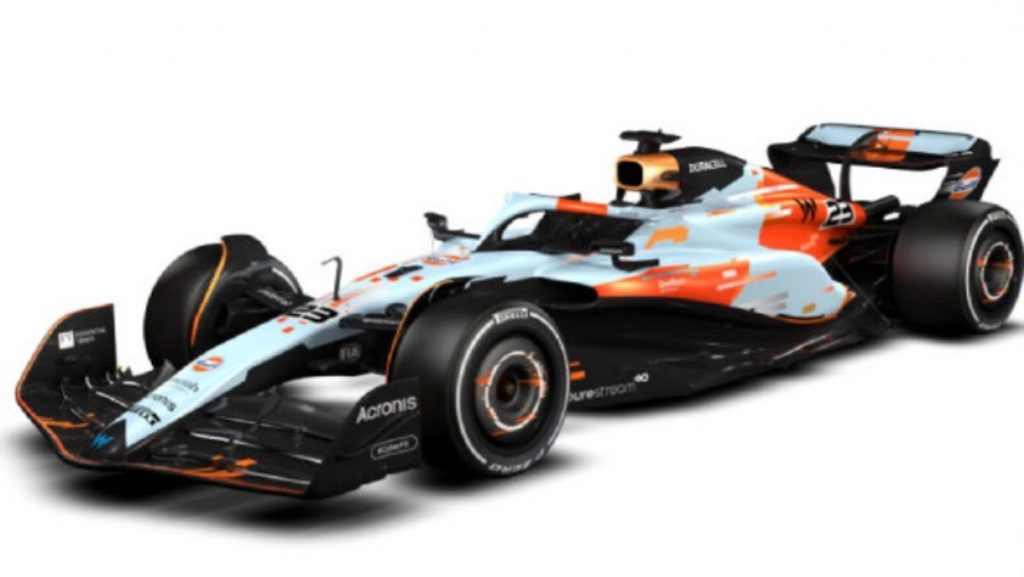 Williams reveal four new Gulf Oil-inspired liveries for F1 fans to vote on