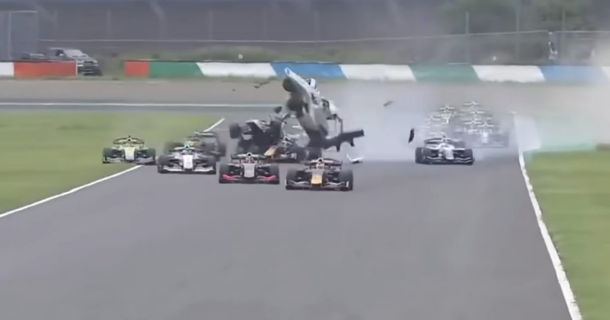 Red Bull junior kicks off terrifying crash sequence in Japan : PlanetF1