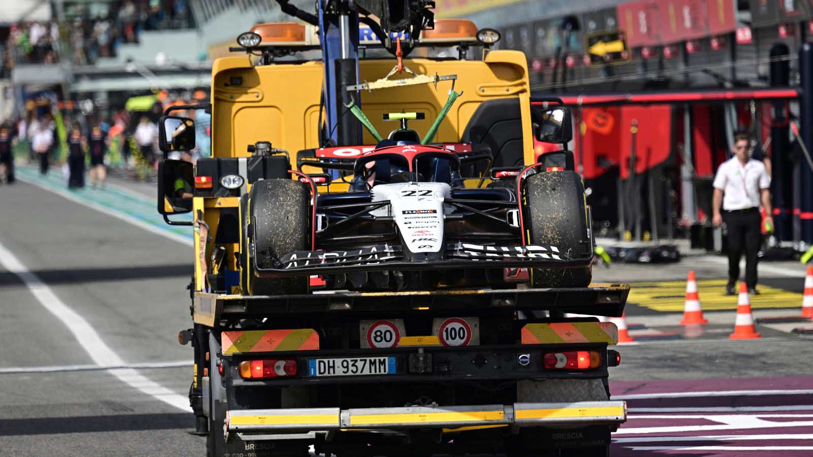 Rare DNS witnessed at Italian Grand Prix with race start aborted and ...