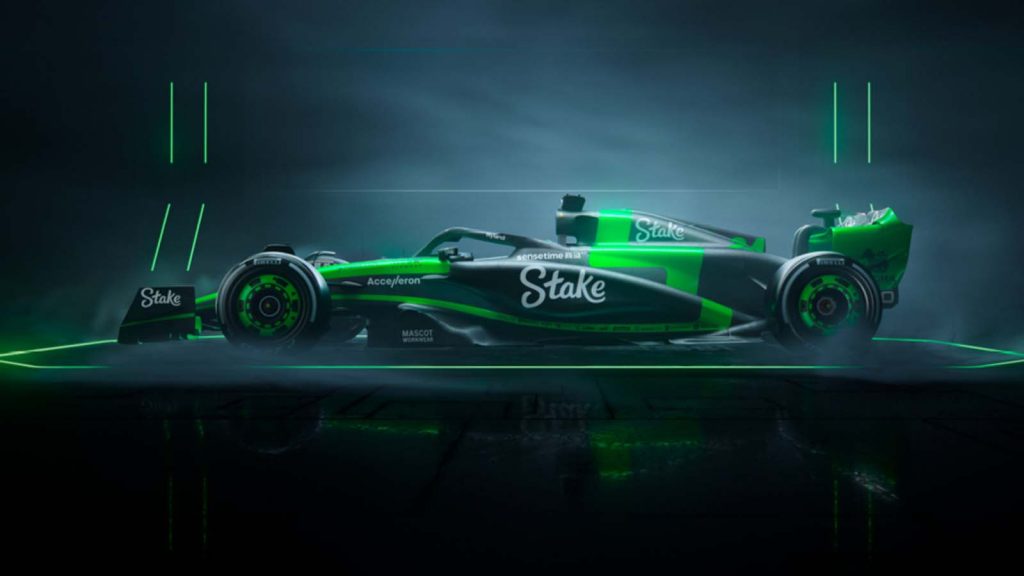 Stake F1 launch striking green colours as Sauber get new look for F1 2024