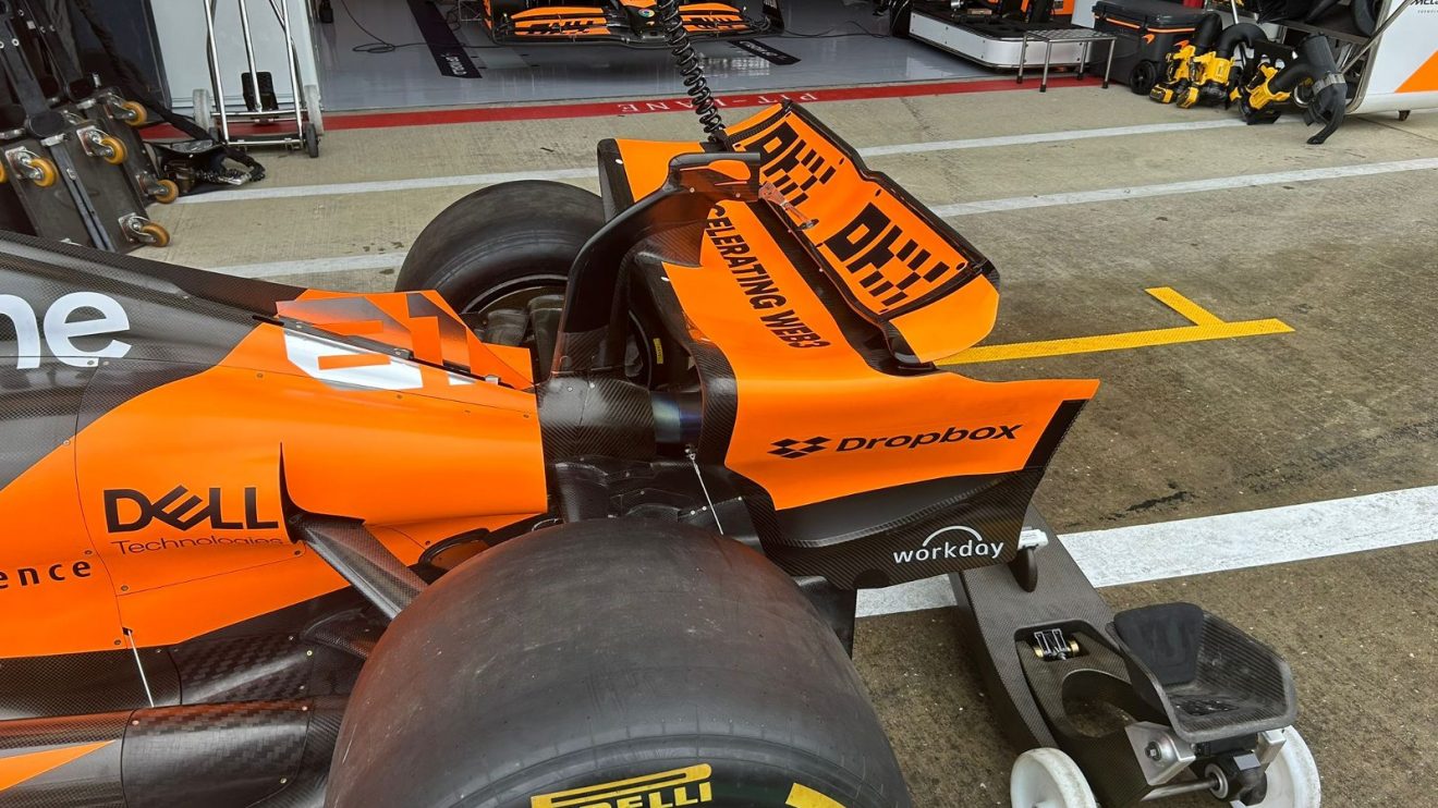 Revealed: McLaren unveil British GP rear wing upgrades in fight against ...