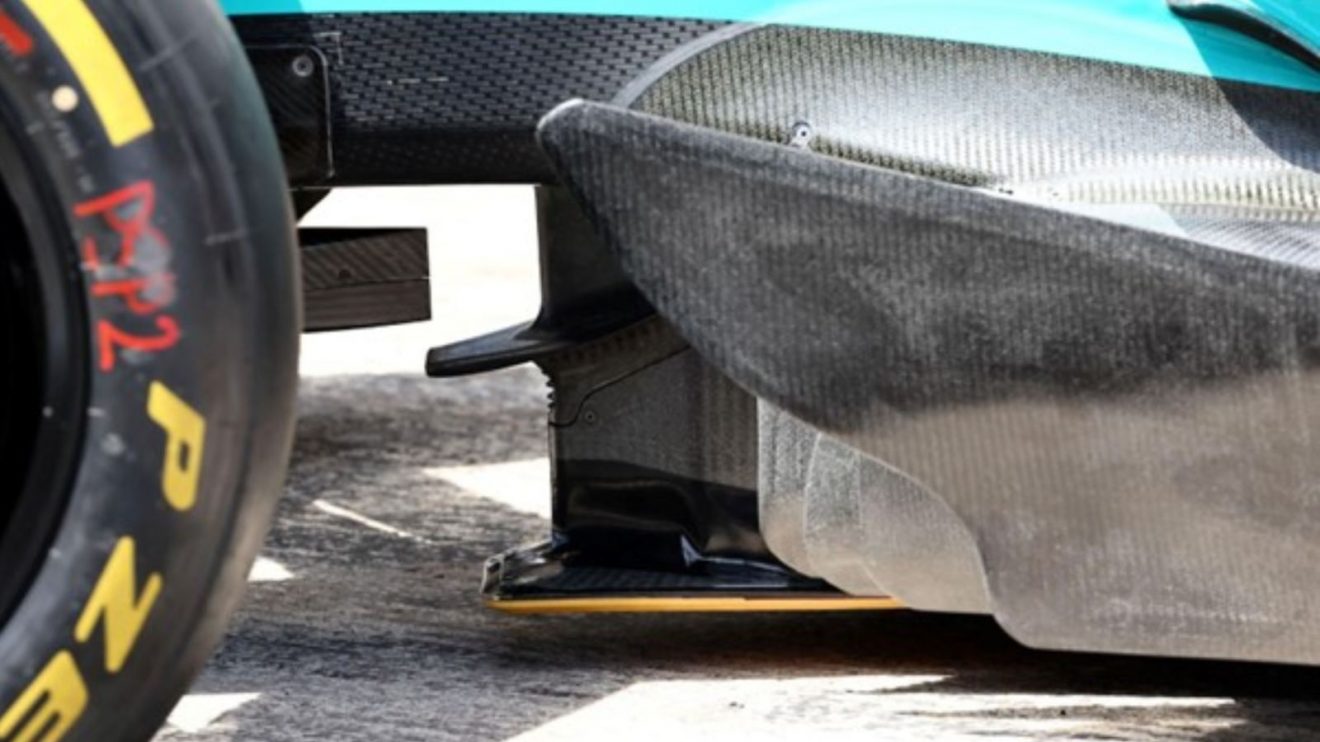 Front bib and T-tray explained: The F1 car part under FIA suspicion at ...