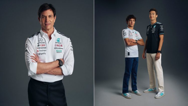 Adidas debut bold design for Mercedes in post-Lewis Hamilton era