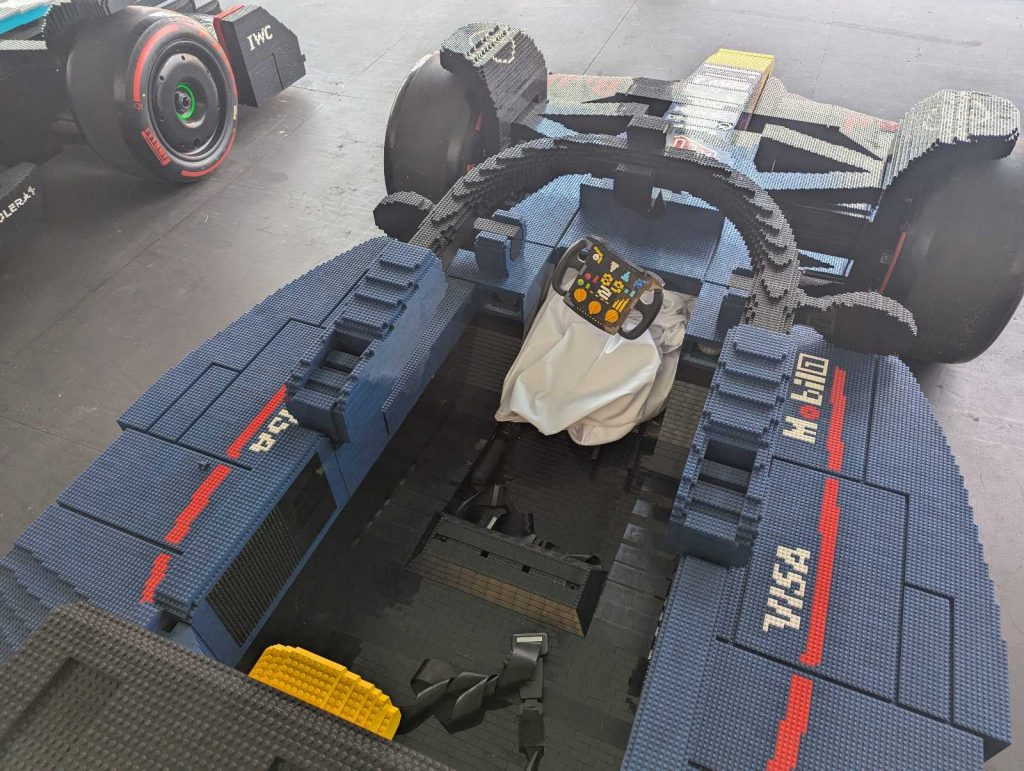 How LEGO brought 10 fully-drivable F1 cars to life at the Miami Grand Prix