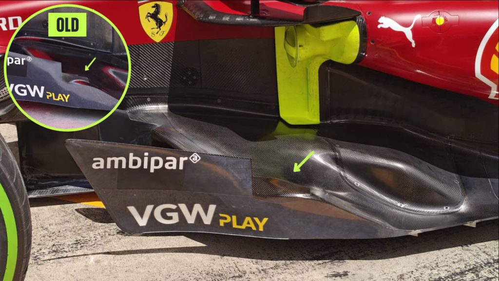 New Ferrari floor updates exposed as designers stage SF-25 intervention