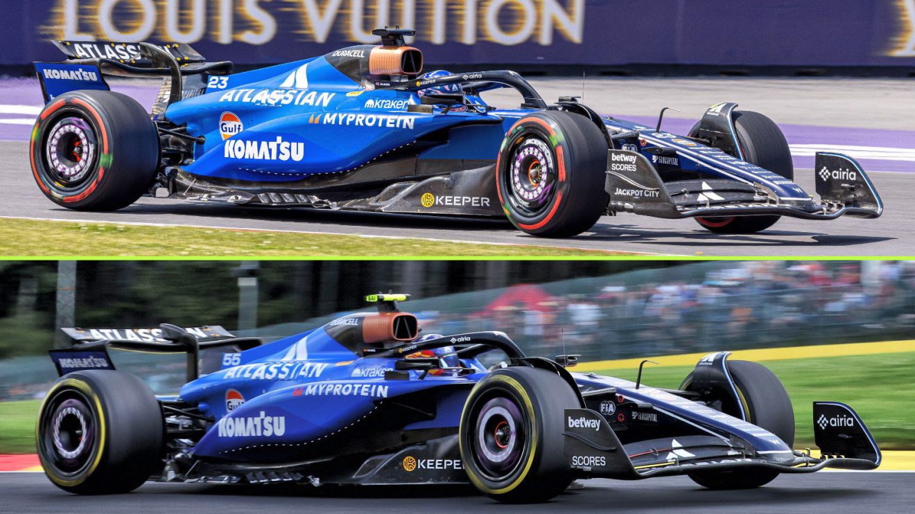 Williams get jump start on F1 rivals with raft of new FW47 updates