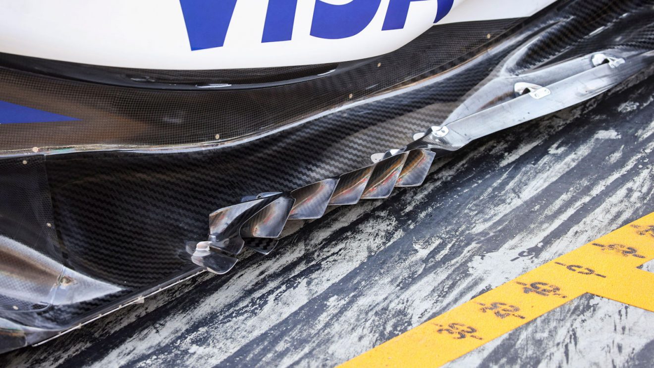 Spy shots reveal how F1 teams were winging it at the Italian Grand Prix