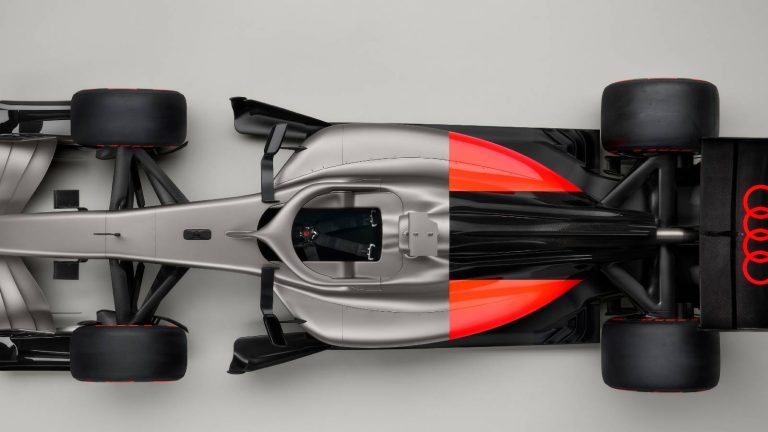 Audi R26 concept car unveiled as F1 2026 debut push ramps up