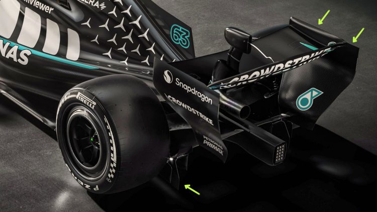 Mercedes W17 F1 2026 shakedown exposes puzzling differences with launch car